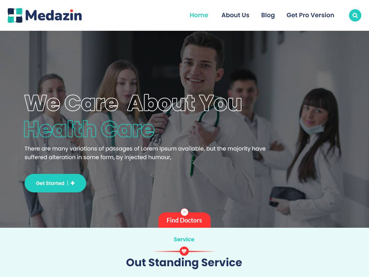 Medazin Wordpress Theme - VineThemes