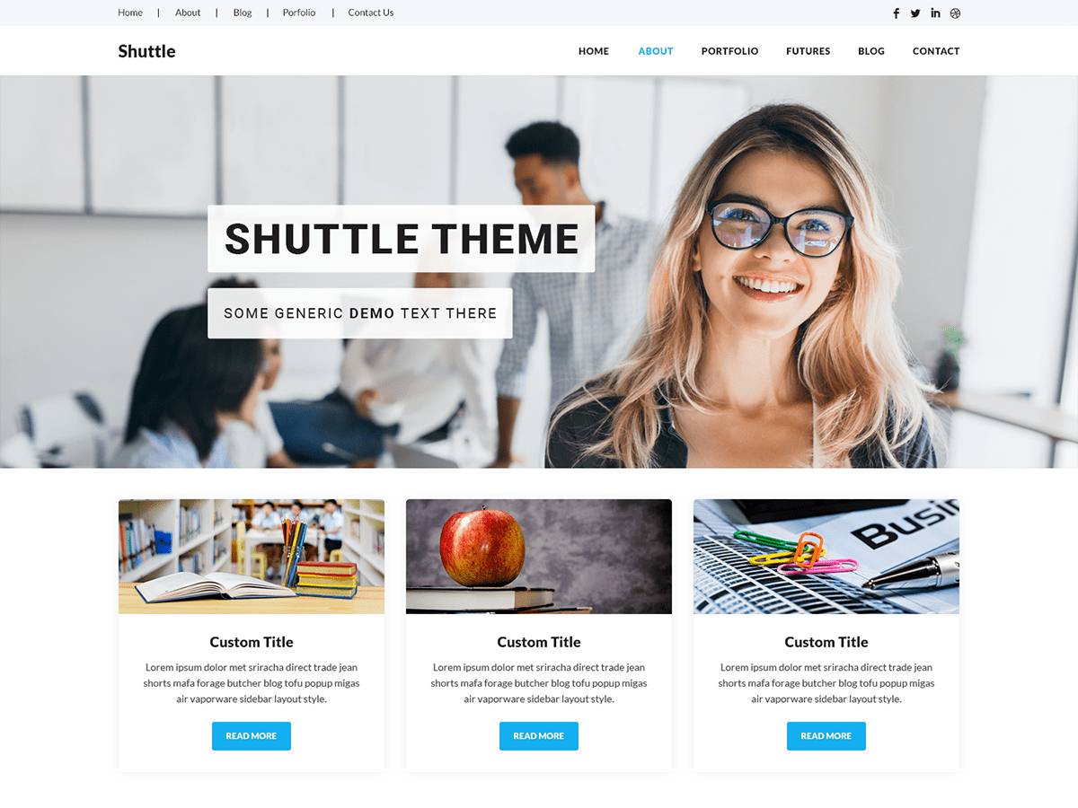 Shuttle eDesign Wordpress Theme - VineThemes