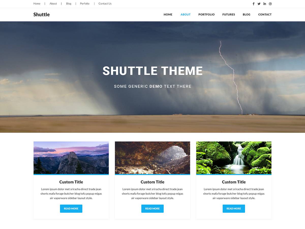 Shuttle eBoxed Wordpress Theme - VineThemes