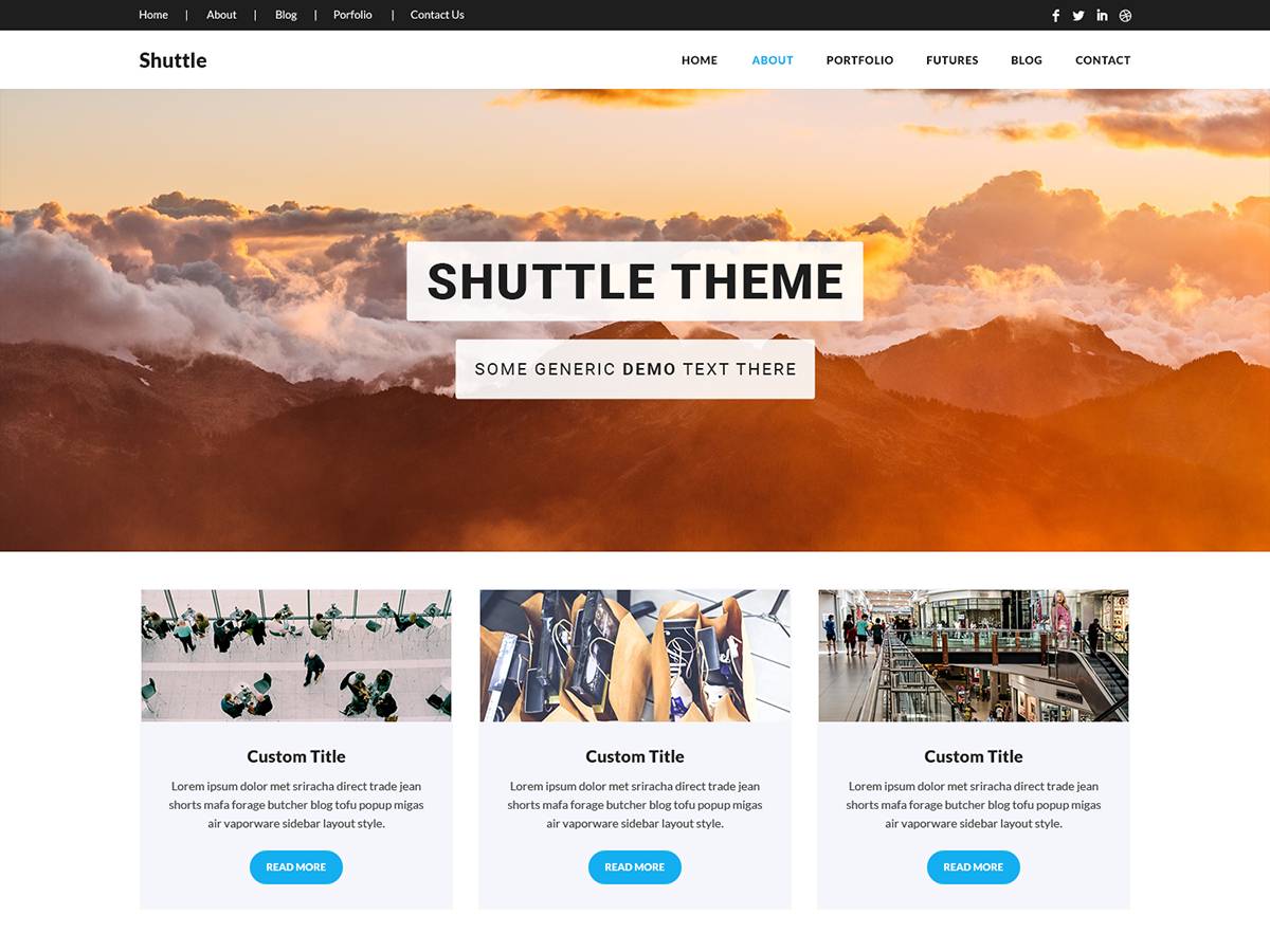 Shuttle iShop Wordpress Theme - VineThemes